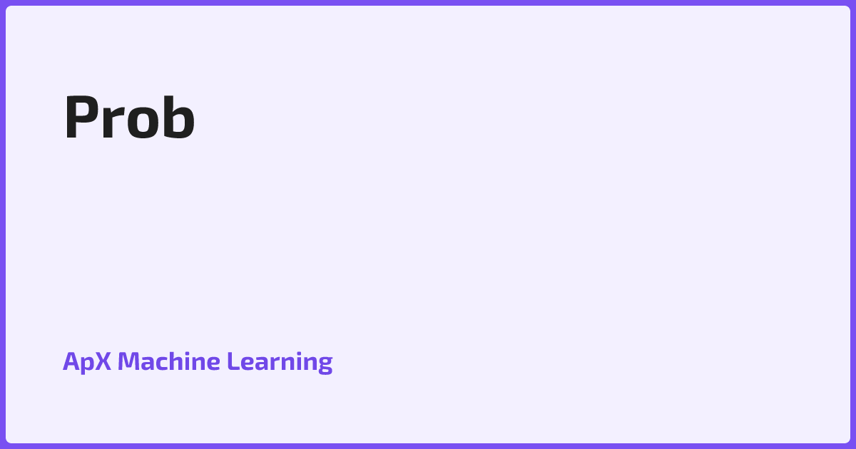 Prob & Stats Fundamentals for Machine Learning Course
